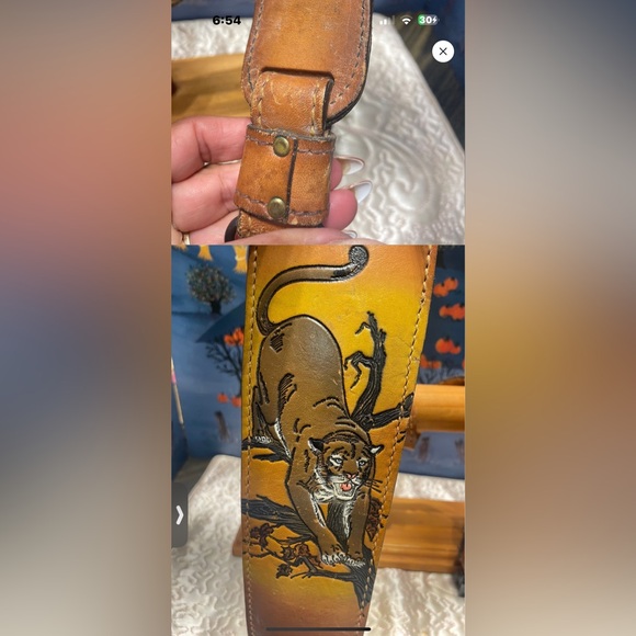 custom | Accessories | Rifle Gun Strap Vintage 97s Custom Tooled ...